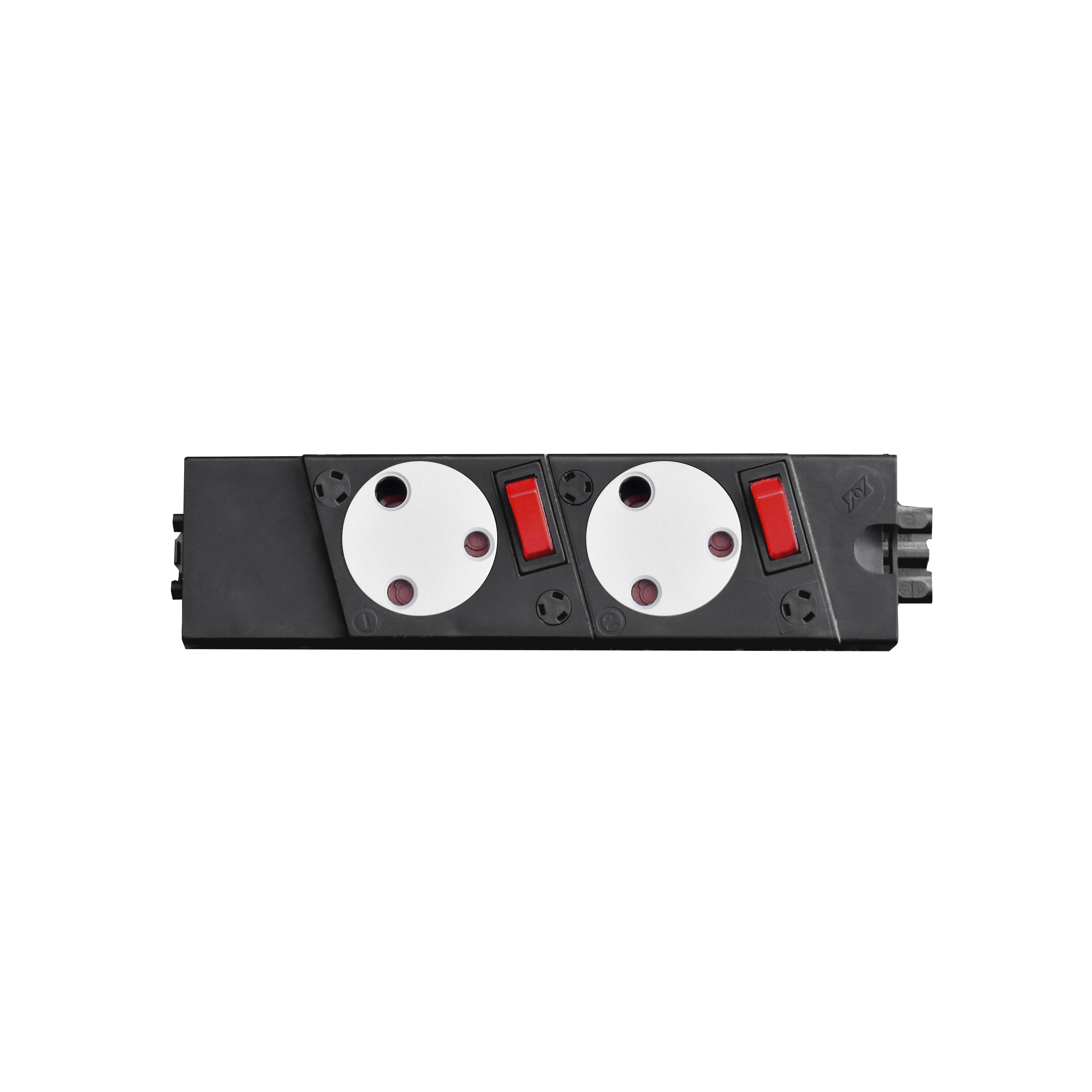 Oblique Workstation Power Outlet – Power Logic