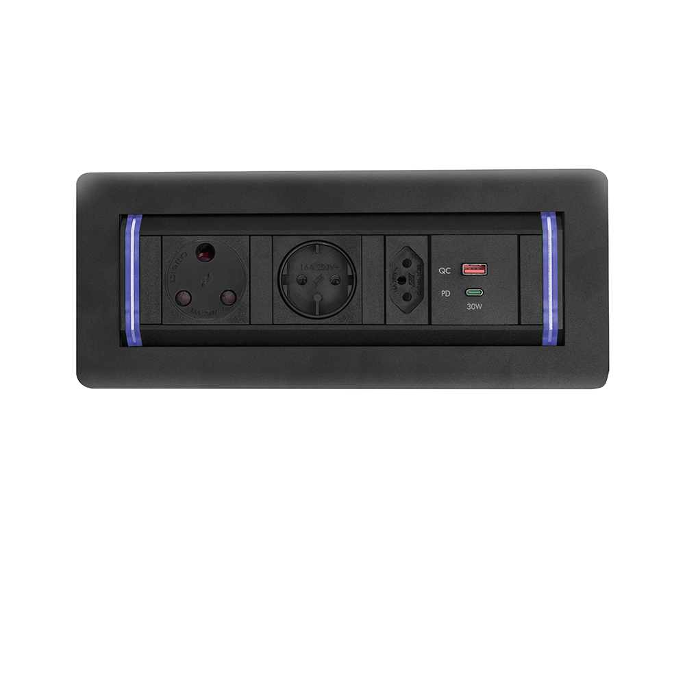 One-Touch Boardroom Power Outlet – Power Logic