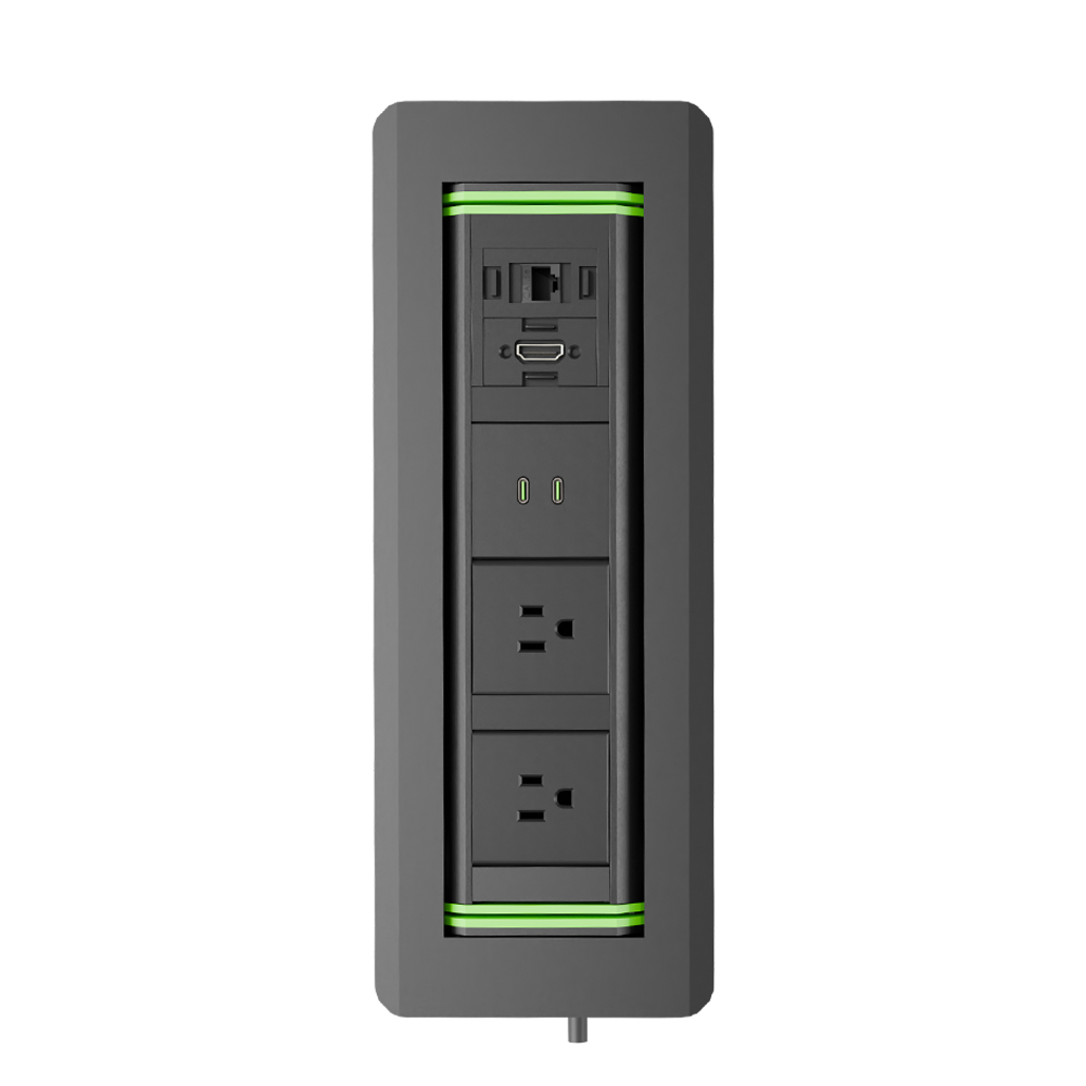 One-Touch Boardroom Power Outlet (US) – Power Logic